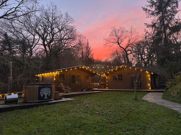 Hidden Cabin Escape & Hot Tub-heart Of West Wales - Pembrokeshire