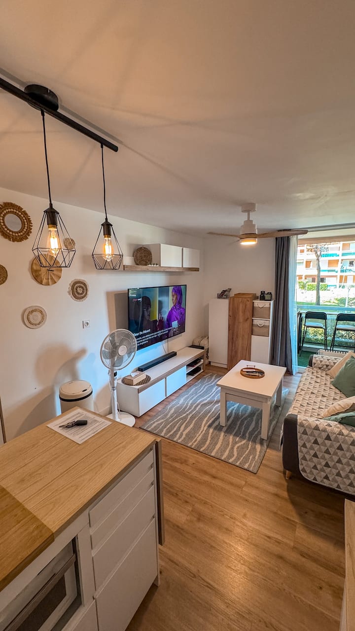T2 30m2 Proche Plage, Rénové Et éQuipé + Box - ボルム=レ=ミモザ