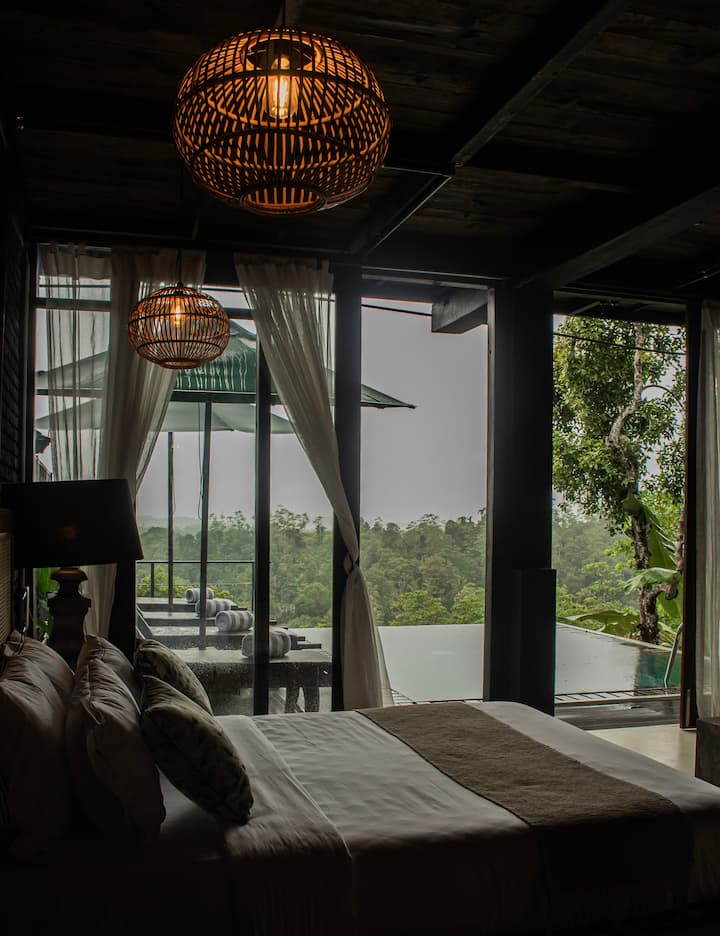 Quadruple Room With Private Pool - Villa Hillcrest - Mirissa