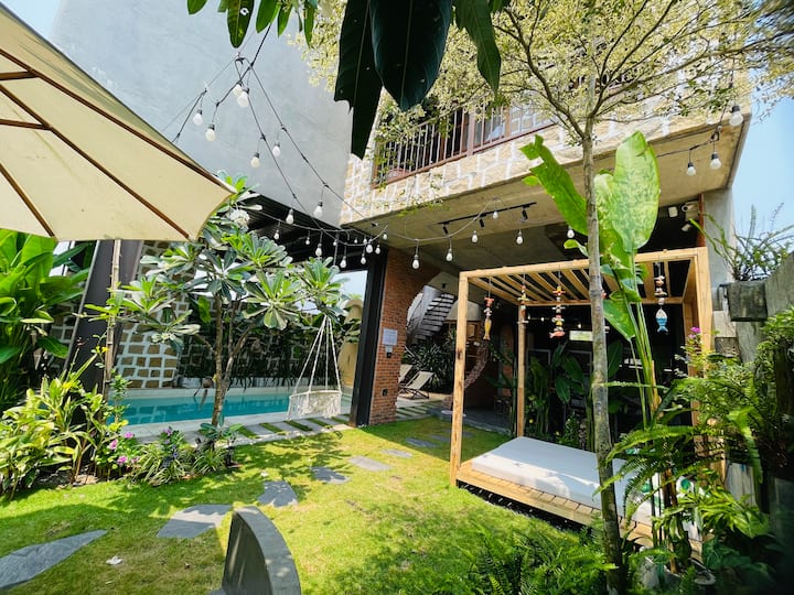 Me Villa-5br/ Nice Pool-garden/5min To Old Town - Hội An