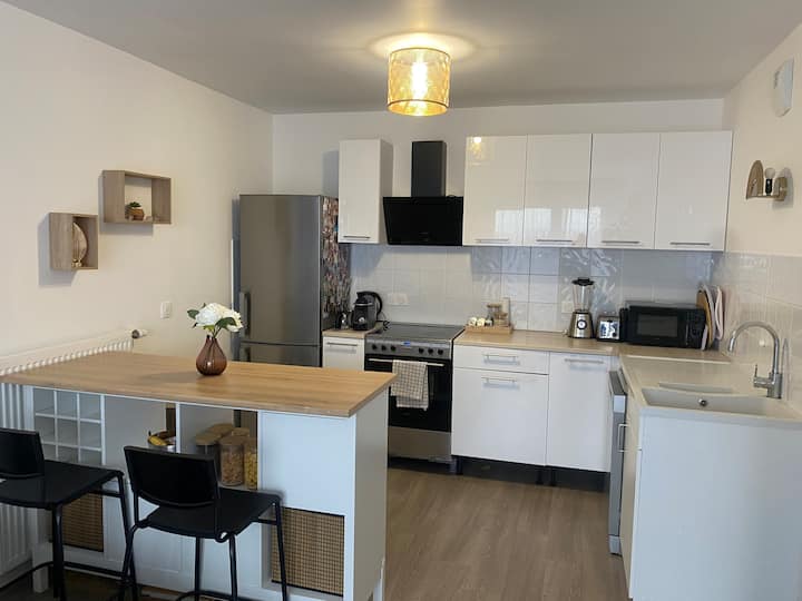 3 Pièces, 6 Pers-terrasse, Parking Et Commerces - Châtillon