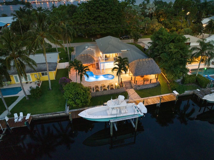 Lighthousepoint Canal Front/pool/dock/ice Machine - Stuart, FL