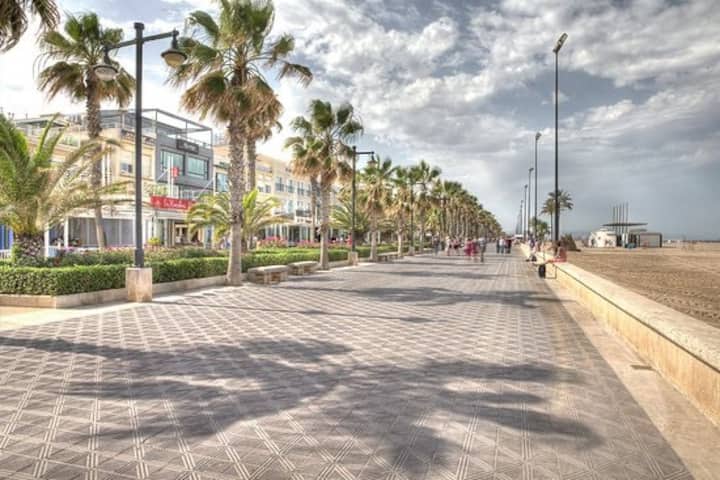 Planta Baja Playa Arenas Pataconabluerentals - Valencia