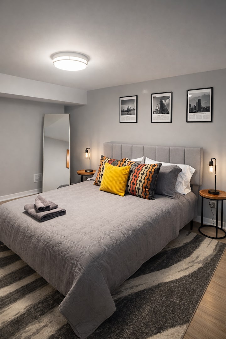 Moderngarden Apartament Fastwi Fiparking Blue Line - Evanston, IL