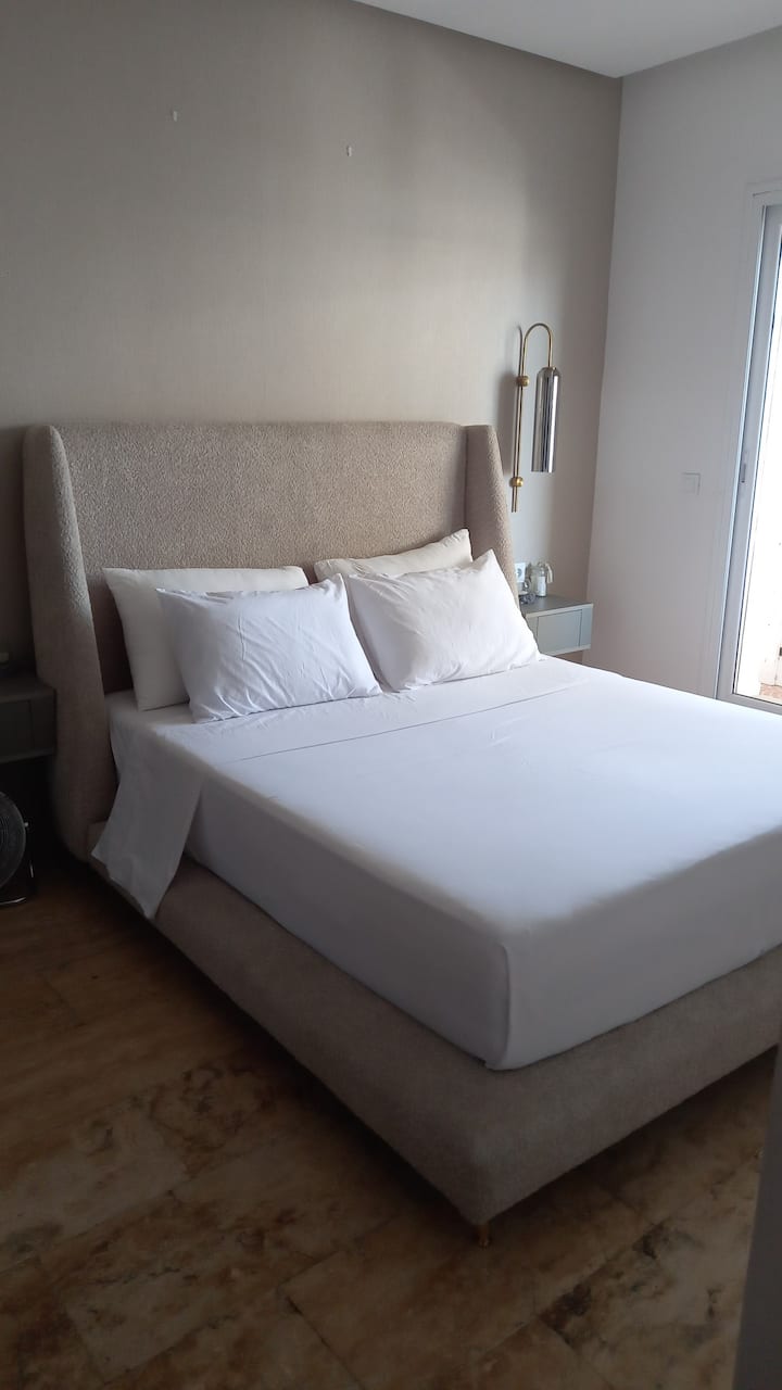Downtown 3bd Méga Central Terrasse Fibre - Tangier