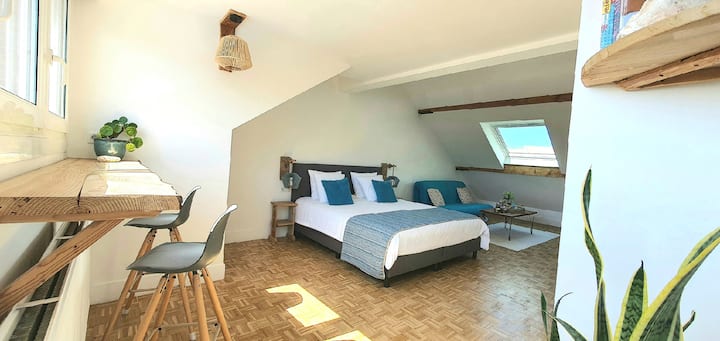 Studio Malo Les Bains / Lit Kingsize, Proche Plage - Malo-les-Bains