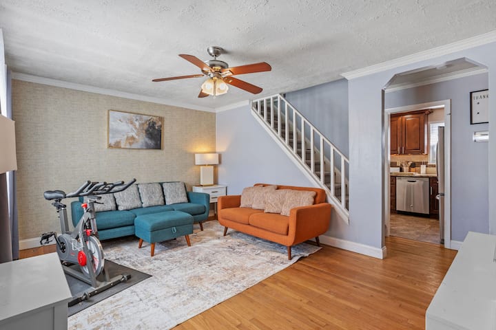 2bd Quiet House, 6 Mins To Nyc Train - New Brunswick, NJ