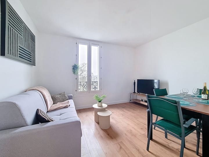 T3 Design 6p – Vue Dégagée – Paris/disney - Villiers-sur-Marne