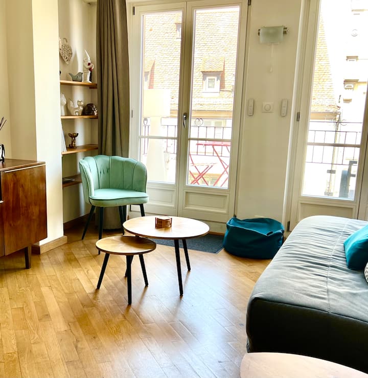 Luxe Urbain - 2 Ch., 2 Sdb, Terrasse Spacieuse - Colmar