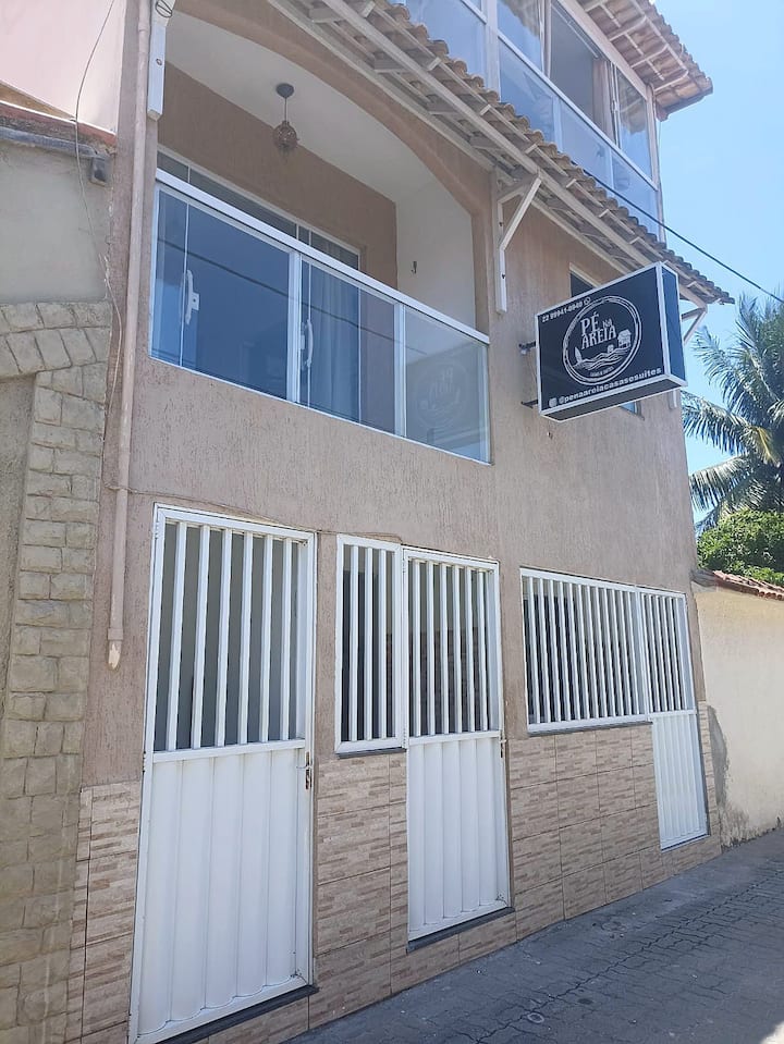 Pé Na Areia Suíte 01 Check-in: 10h Check-out 18h - Arraial do Cabo