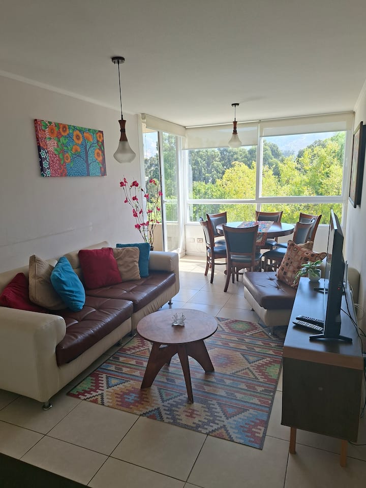 Acogedor Depto, Hermosa Vista, 3d+1b, Wi Fi - Papudo