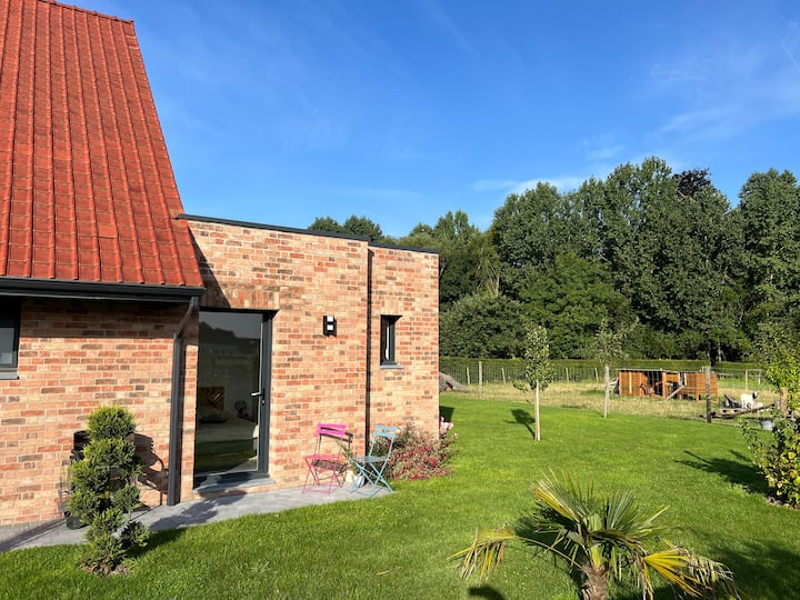 Chambre/sdb Villa Campagne Lille - Tournai