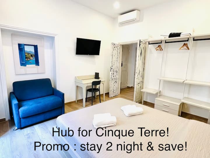 Cinque Terre Hub: City Center+5 Min To Train - Ligurien
