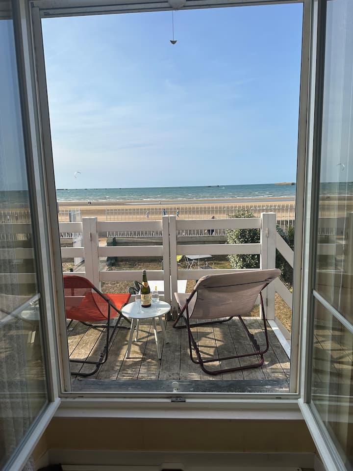 Horizon Bleu Ii, Front De Mer/jardin/parking/wifi - Arromanches-les-Bains