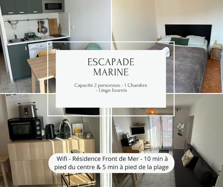 Front De Mer • Grand Balcon • Accès Direct Plage - Cabourg