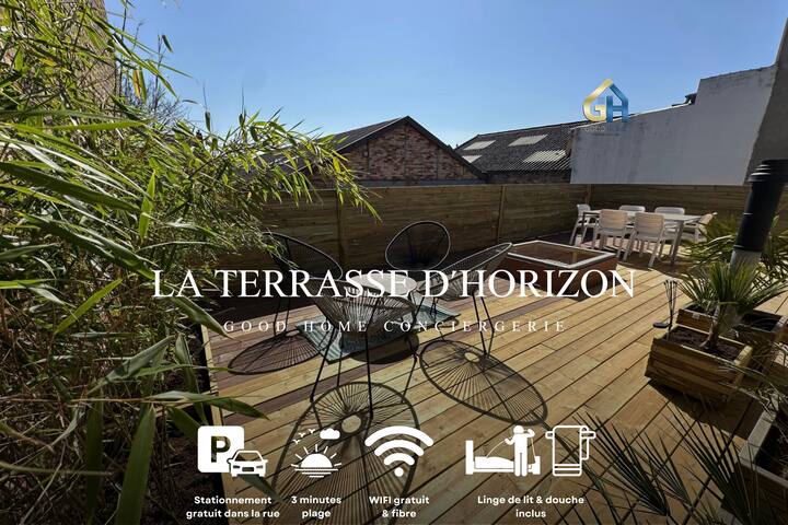 *La Terrasse D'horizon* Entre Centre & Plage - Dunkerque