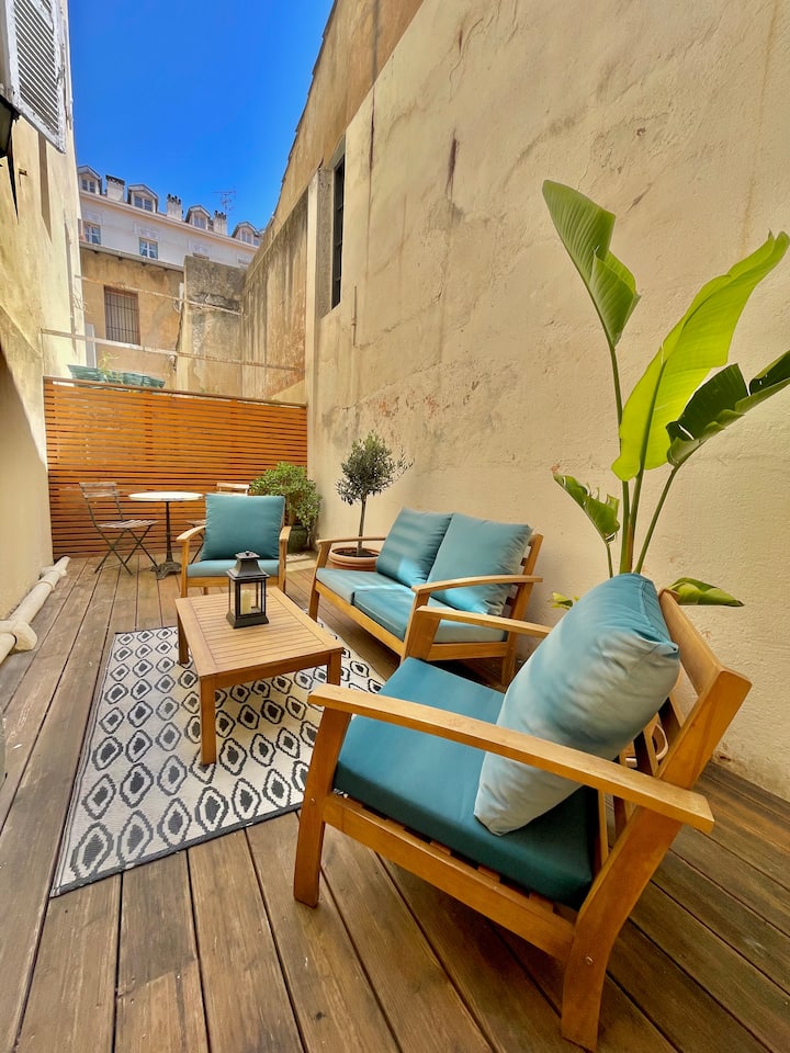 Duplex/1 Min A Pie Del Palacio De Festival/terraza - Cannes
