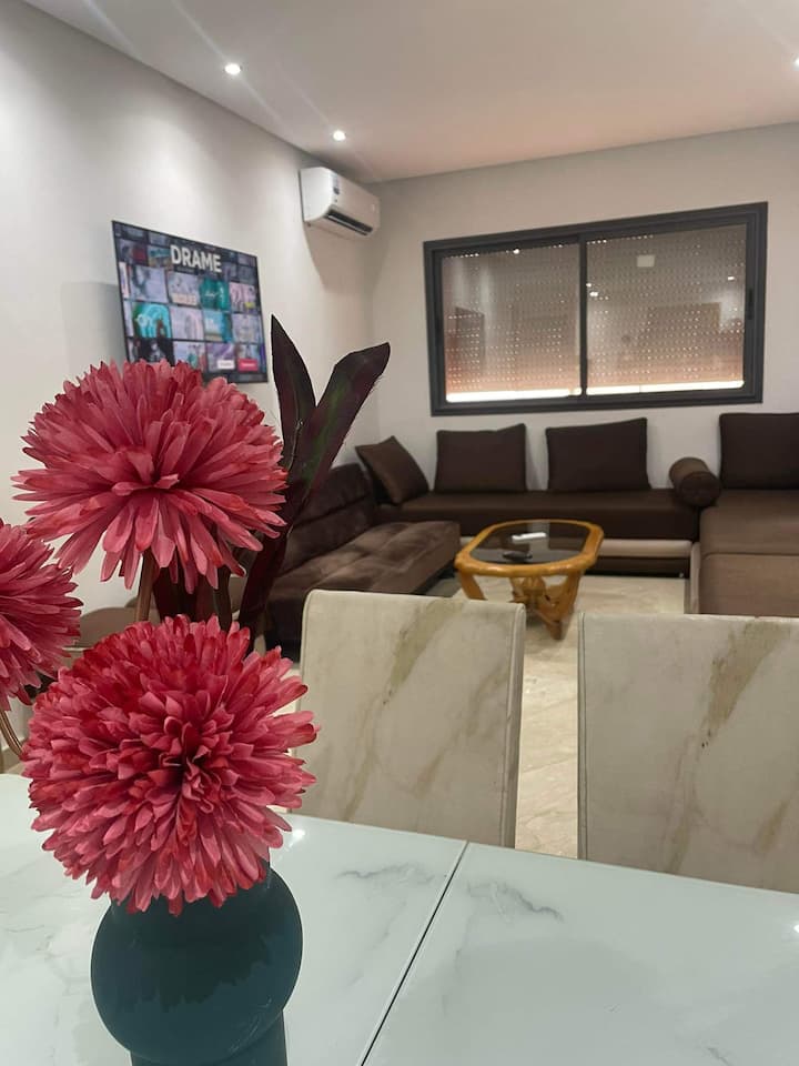 ꕥ Beautiful A/c Condo City Center Guilez - Marrakech