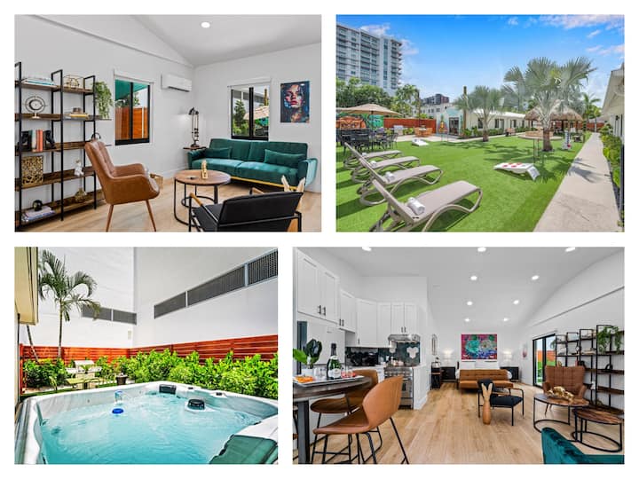 Freedom House Ftl • Urban Oasis Retreat(sleeps 25) - Fort Lauderdale