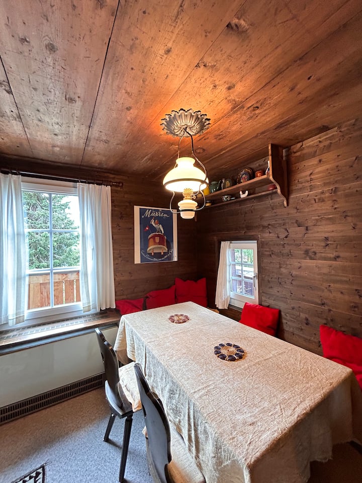 Chalet Alpin Chaleureux à Mürren - Lauterbrunnen