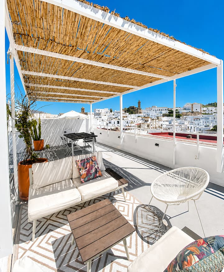 Casa Lola F/4 With Wifi And Big Terrace With Views - Vejer de la Frontera