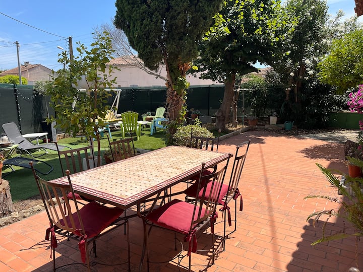 Rare F4 Jardin Privé, Parking Gratuit, Wifi, Calme - Var