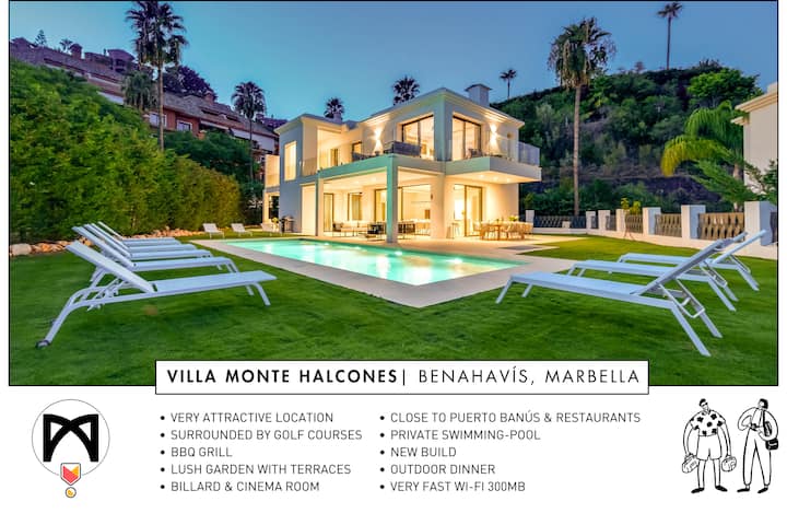 Vacation Marbella W/pool, Billard, Cine, Bbq, Golf - Costa del Sol