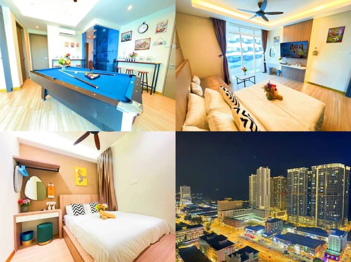 Melaka Town 3r2b 10pax Mahjong 3km To Jonker - マラッカ