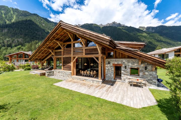 Chamonix-mont-blanc : Chalet Aux Praz, Rare! - Aiguille du Midi