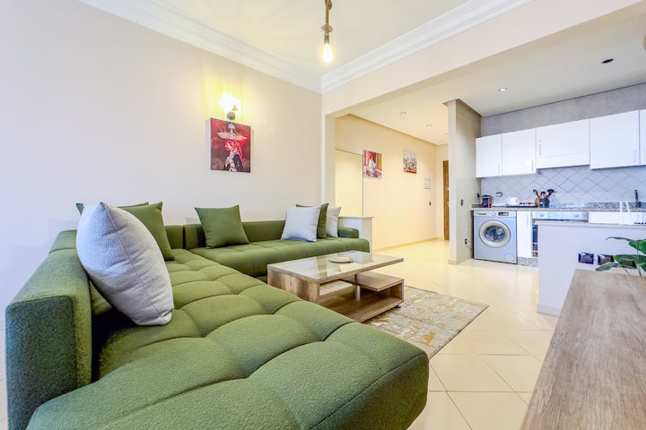 53 - Pool & Balcony Apartment, Hivernage Center - Marrakesh