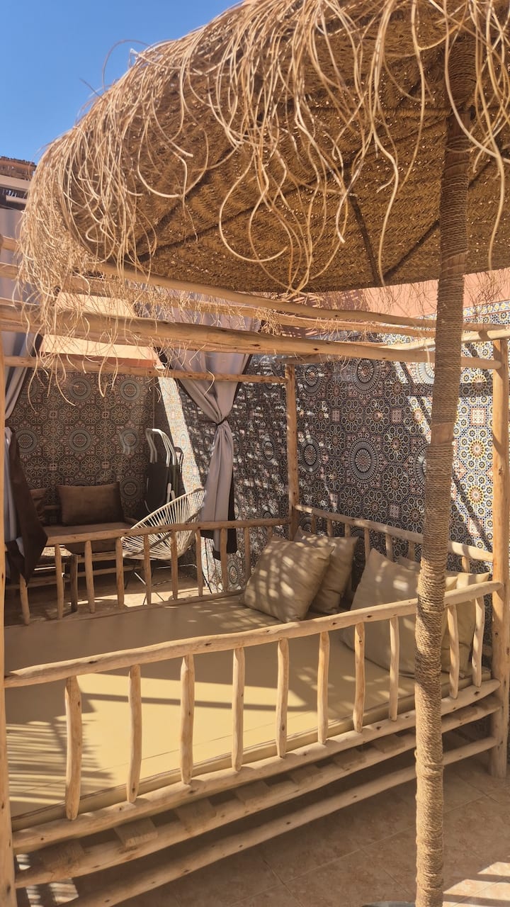 Appartement Moderne Avec Une Grande Terrasse - Marrakesh