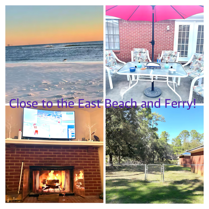 Dog Friendly! Fenced Yard, Great Patio, Garage! - Dauphin Island, AL