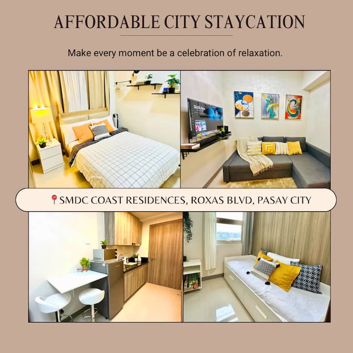 2br Condo Near Airport, Moa, Picc & Us Embassy - Metro Manila