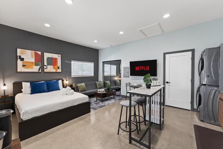 15 Min Disney/sna Airport - Cozy, Safe Studio Apt - Santa Ana, CA