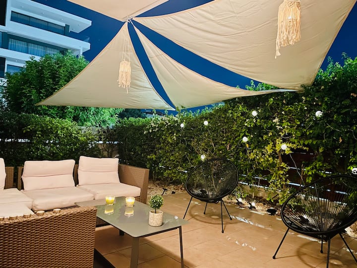 Bel Appartement Avec Jardin - 帕福斯