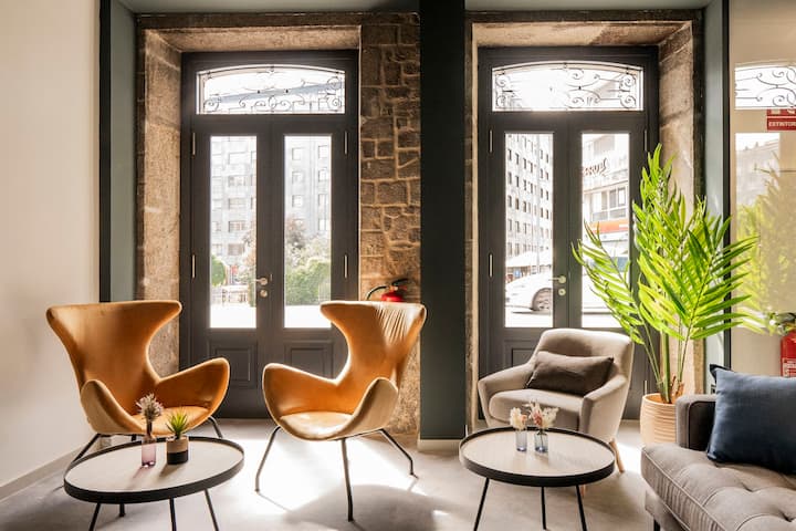 Coliving Compostela: Habitación Doble Dos Camas - Santiago de Compostela