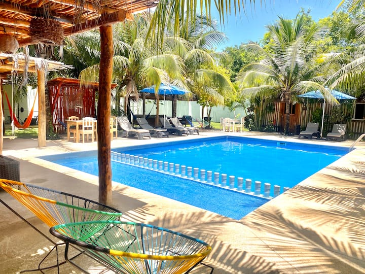 Apartamento/8 Personas/hamacas/free Bikes - Tulum