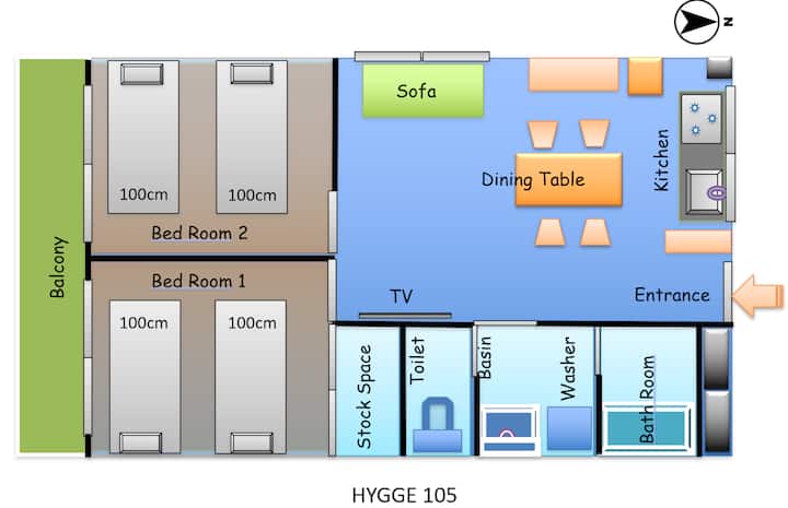 Hygge House旅人の家 Jr北柏駅2分 駐車無料 キッチンWi-fi洗濯乾燥機付 上野30分 - Moriya