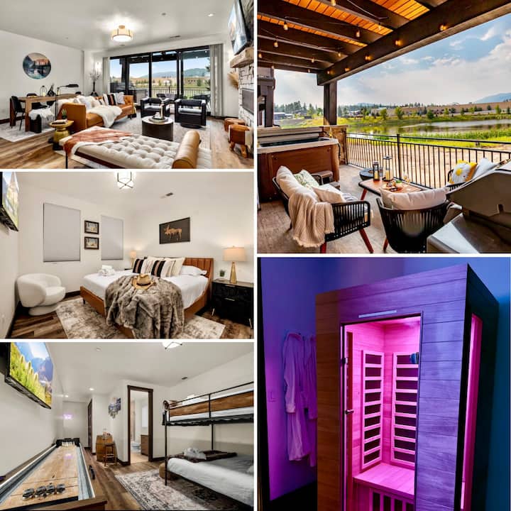 Minutes To Glacier Np, Lake & Ski!hot Tub+sauna! - Whitefish, MT