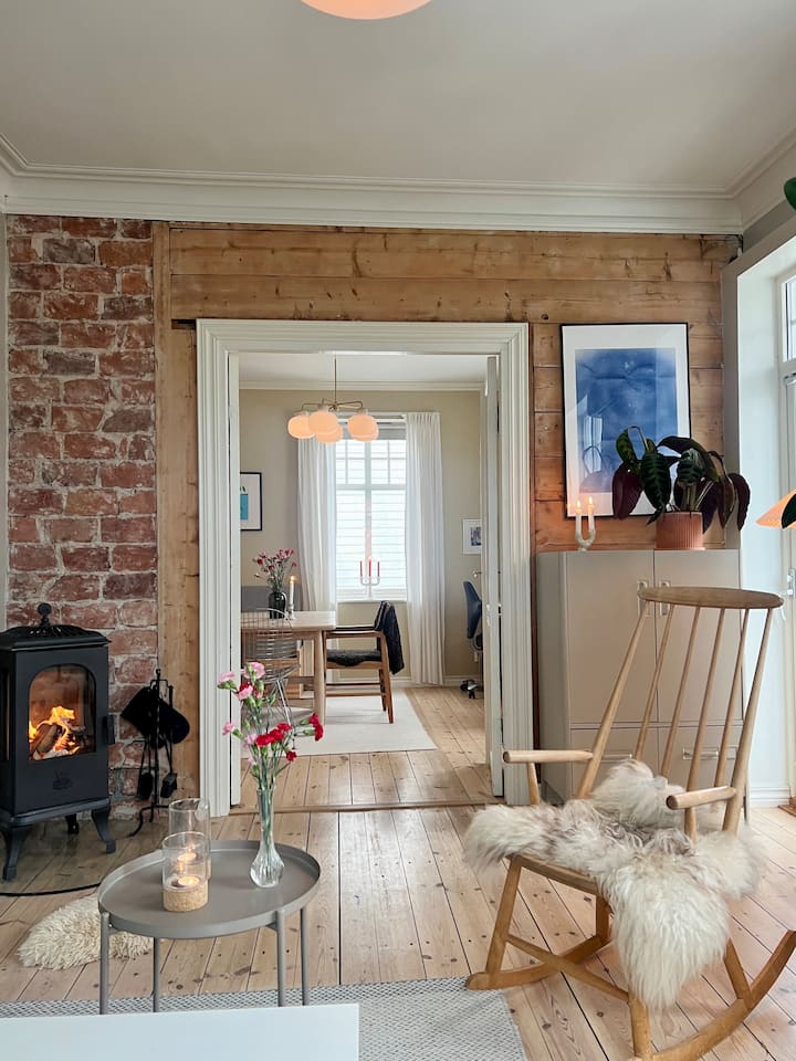 Scandinavian Style Apartment With Private Balcony - Bergen