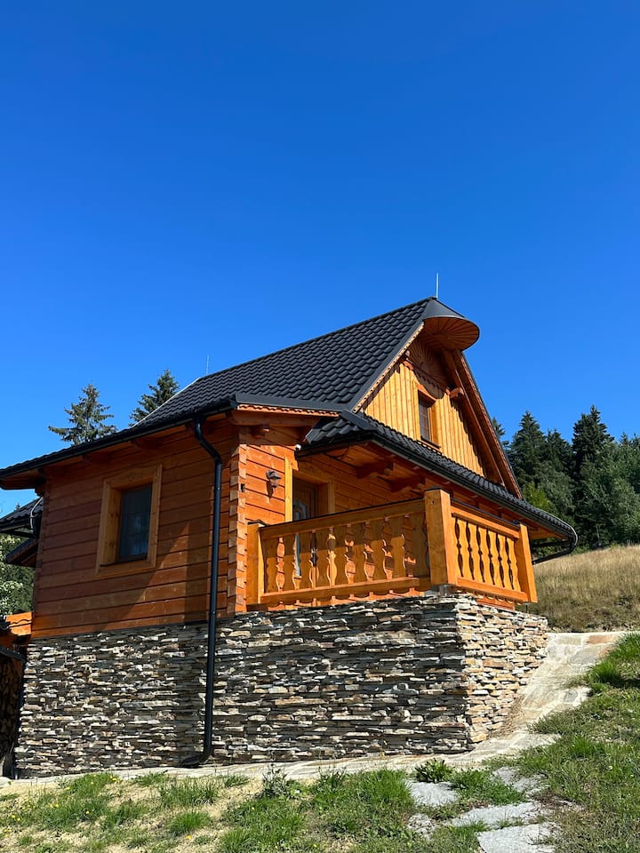 Malebný Chalet Benešky Uprostřed Beskyd - Velké Karlovice