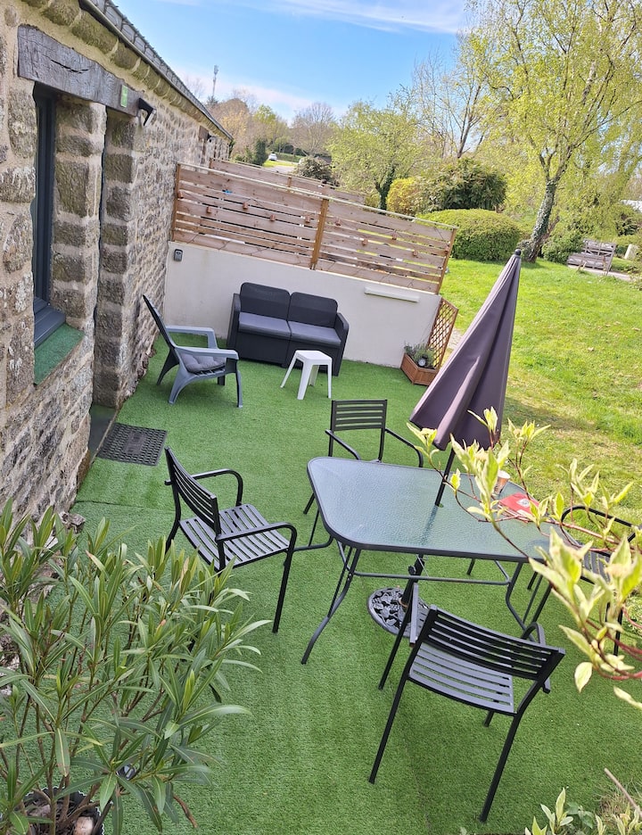 Studio+terrasse Draps+linge+wifi
#Longère Bretonne - Morbihan