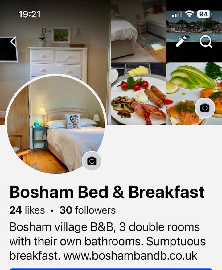 Bosham B&b Double Room With Own Private Bathroom - Bosham