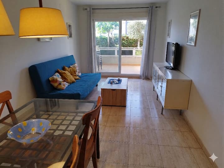 Terrasse, Jardin, Piscine. La Mora Plage Tarragona - Roda de Bará