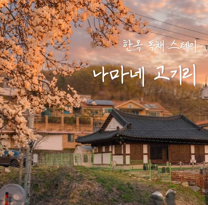 [한옥]아름다운 고택. 방3.바베큐&캠프파이어.대형주차장.신축화장실 - Seongnam-si