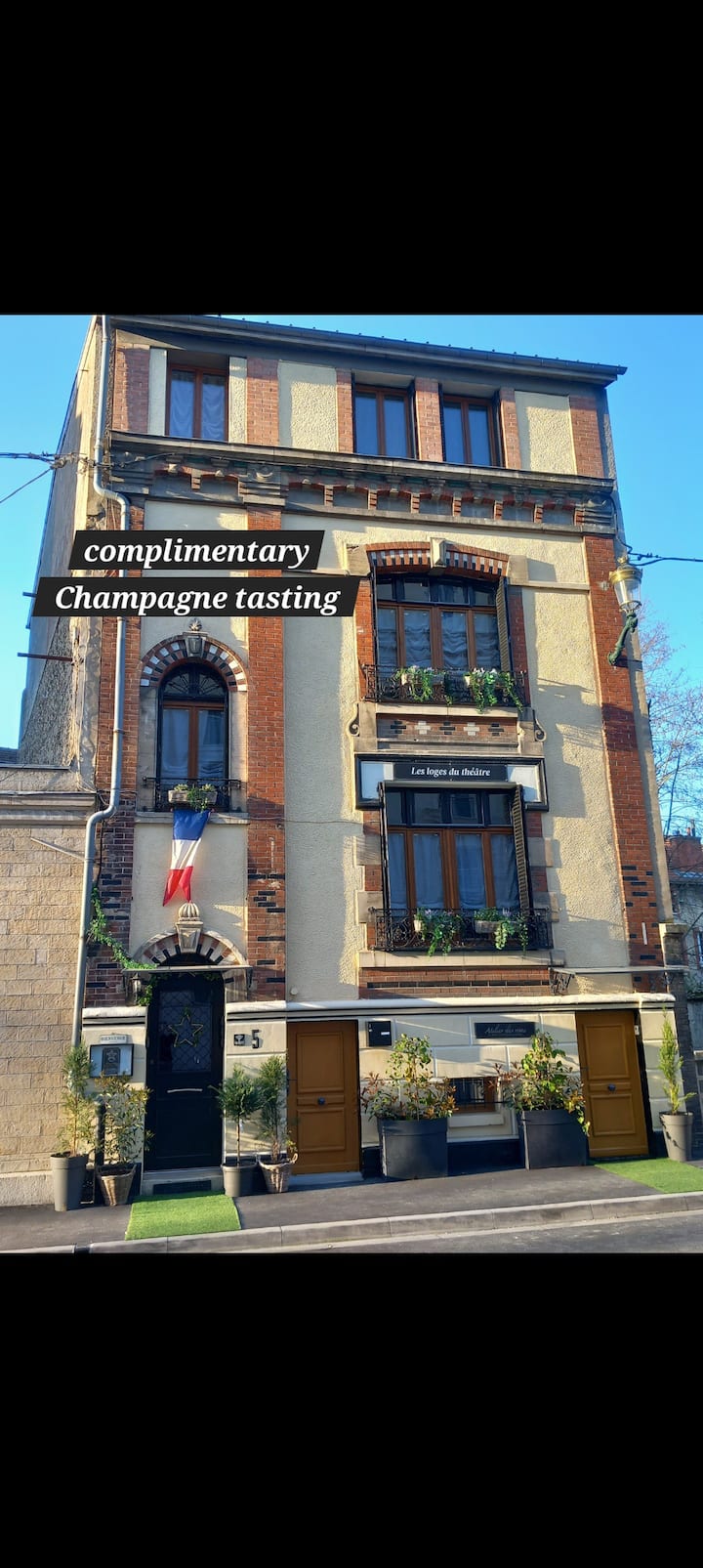 Les Loges Du Théâtre Dégustation Champagne Offerte - Épernay
