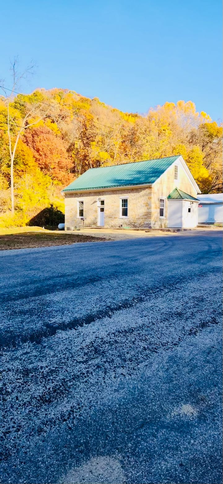 Circa 1868 Rock School House Retreat - Nelson Dewey State Park, Cassville