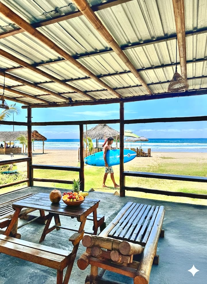 Beach Front Private House 2bd - Montanita