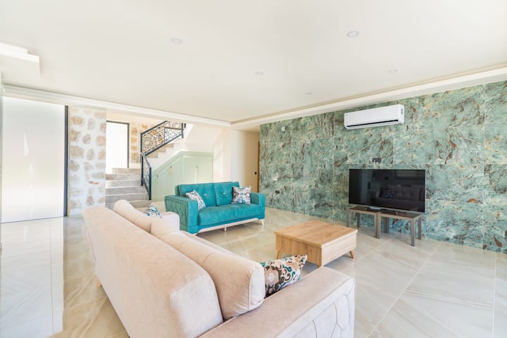 Villa Düşes, Korunaklı Havuz, Hamam, Sauna, Deniz - Turquie
