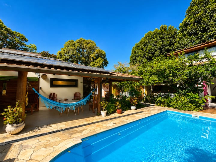 Vila Saíra - Chalé Laranja, Piscina, 50m Da Praia - Ilhabela